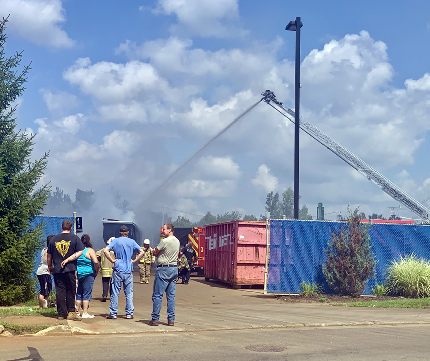 Crews Douse Fire Inside Semi Trailer | News, Sports, Jobs - Post Journal